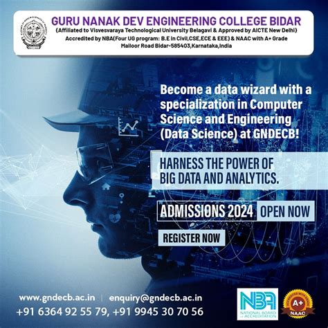 Datascience Bigdata Analytics Computerscience Gndecb Admissions2024 Techeducation