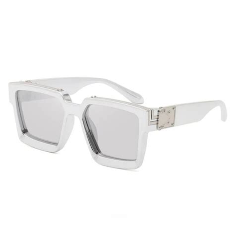 Accessories Silver And White Mirror Tint Sunglasses Unisex Poshmark