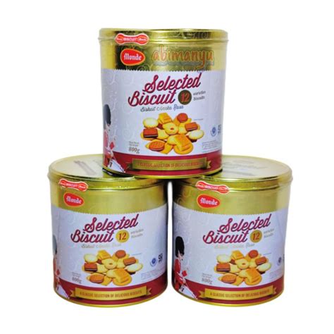 Monde Selected Gold Biscuit 800 Gram Canned Packaging Shopee Philippines