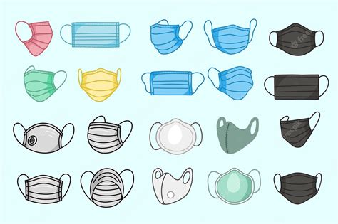 Types Of Face Masks Illustrated Surgical N95 Cloth And More 3222768