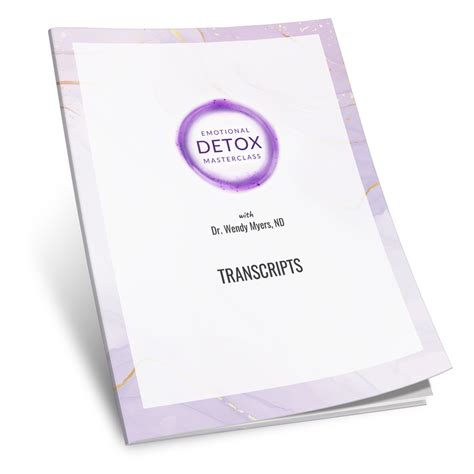 Emotional Detox Program Transcripts