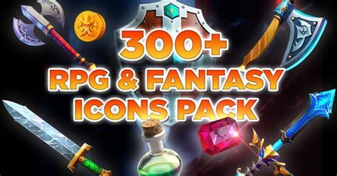 volkan kutlubay on linkedin rpg and fantasy icons pack 2d icons
