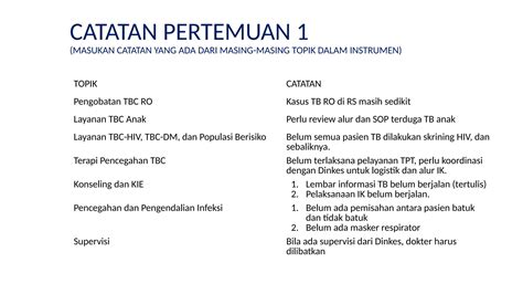 Coaching Tb Paru Tuberculosis Paru Tb Paru Pptx