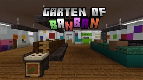 Garten Of Banban In Minecraft Map Youtube