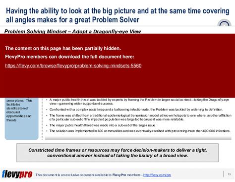 Ppt Problem Solving Mindsets 26 Slide Ppt Powerpoint Presentation