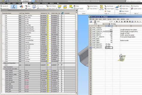How To Add Angles To Excel Guided Assembly Autodesk Community