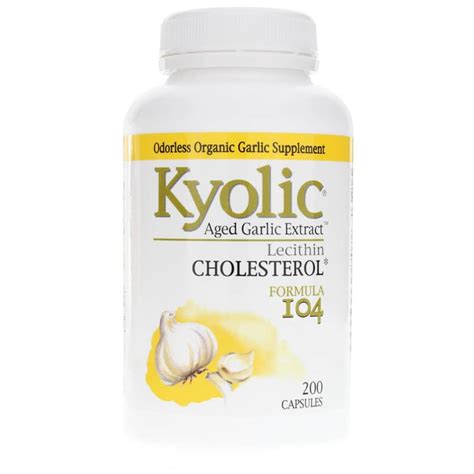 Kyolic Formula 104 Lecithin Cholesterol Kyolic