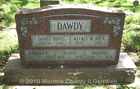 Moultrie County Cemeteries Wright