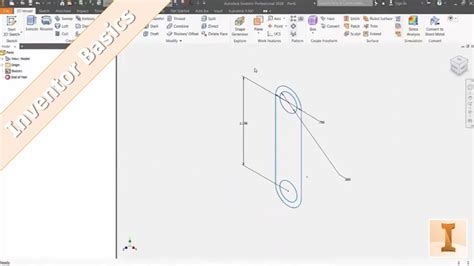 Inventor 101 Sketch Constraints Youtube