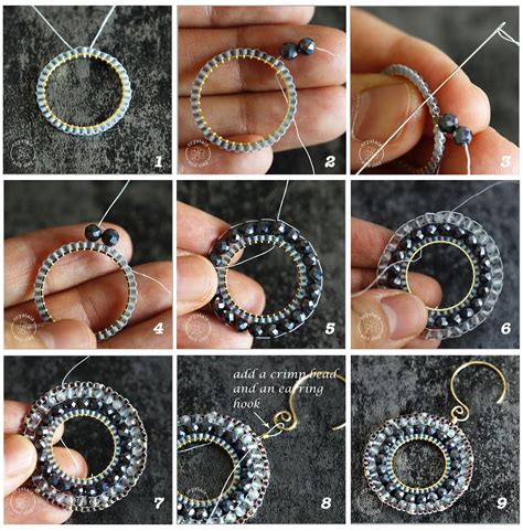 Step By Step Beaded Earring Patterns