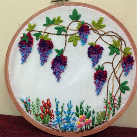 French Knot Stitch Embroidery Designs