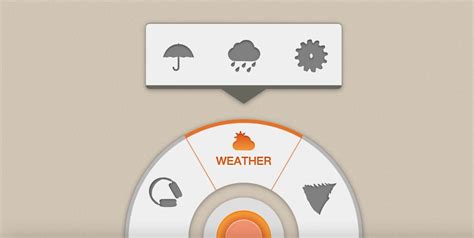 Html基于css实现的创意底部半圆形导航菜单，丝滑切换可用在手机等小屏幕 童哲网