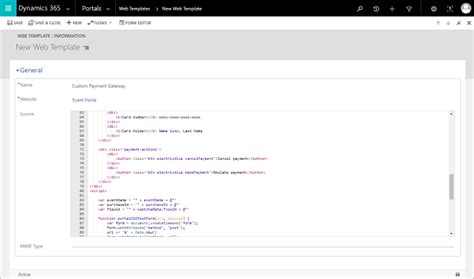 아웃바운드 마케팅에서 이벤트 웹 사이트에 결제 게이트웨이 추가 Dynamics 365 Customer Insights Microsoft Learn