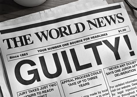 The Presumption Of Innocence And The Media Coverage Of Criminal Cases