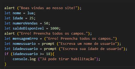 Dúvida Código para correção Lógica de programação mergulhe em