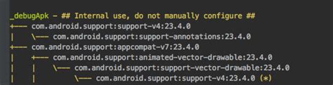 Not Able To Remove Transitive Dependency From Gradle In An Android