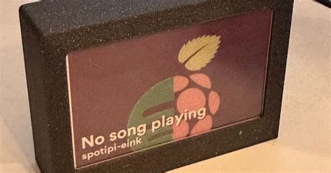 Spotipi Eink Waveshare 4 Inch Case By Robin Roeske Download Free Stl
