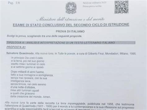 Tipologia C Proposta C1 Lettera Aperta Allex Ministro Bianchi Sugli