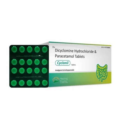 Cyclonil Tablets At ₹ 2280stripe Dicyclomine Hcl Tablet In Akola
