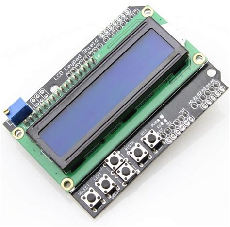 Shield Lcd Para Arduino O Compatibles Mk Electronica