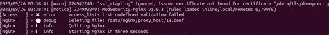 Found Error Log When Click Edit Proxy Host Issue Zoeyvid