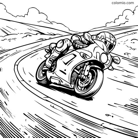 Motorcycles Coloring Pages Free And Printable Motorcycle Coloring Sheets