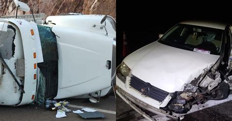 Accidentes Sacuden La Autopista Siglo Xxi Paso Alternado Fatal Choque