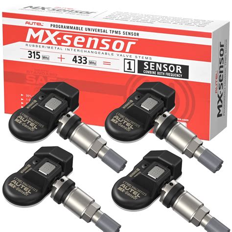 Autel Tpms Sensor Set Of 4 Mx Sensor 2in 1 Dual