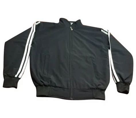Black Polyester Jacket Size Large Men At ₹ 298piece In Ghaziabad