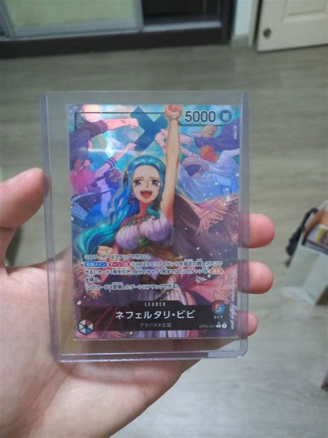 Vivi Ldr OP4 One Piece TCg Card Parallel AA Hobbies Toys Toys Games On Carousell