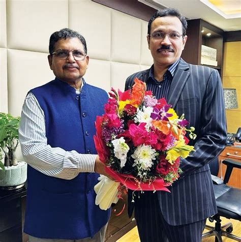 It Was A Pleasure To Meet And Greet Shri Rajeev Kumar Singhal Who Has