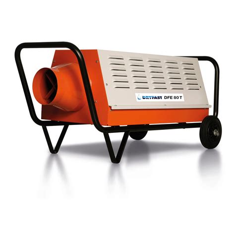 Dryfast DFE 80T Elektrische Warmtekanon Building Dryer