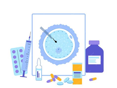 Premium Vector Ivf Icsi Technology