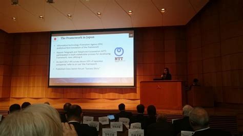 Thank You Amy Mahn Nist For Sharing How The Japanese Cross Sector Forum Is Using The Nist