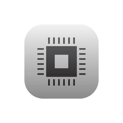 Processor Logo Icon Processor Circuit Vector 37894115 Vector Art At