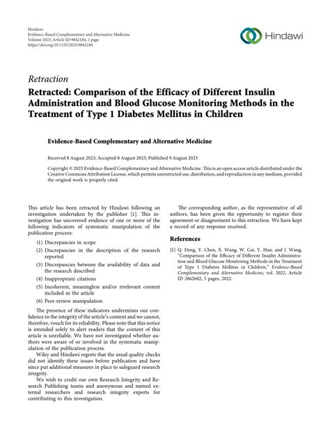 Pdf Retracted Comparison Of The Efficacy Of Different Insulin