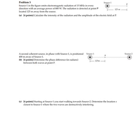 Solved Problem Source Source In The Figure Emits Chegg