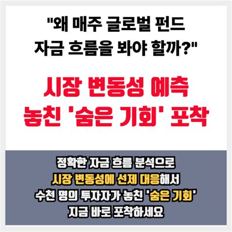 글로벌 펀드 자금 흐름과 주식·채권 펀드 유출입 현황 분석25년 6월 5 11일