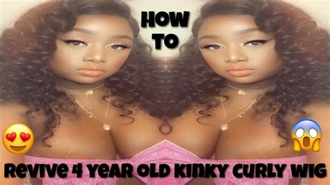 How To Revive 4 Year Old Kinky Curly Lace Wig Beginner Friendly Lola