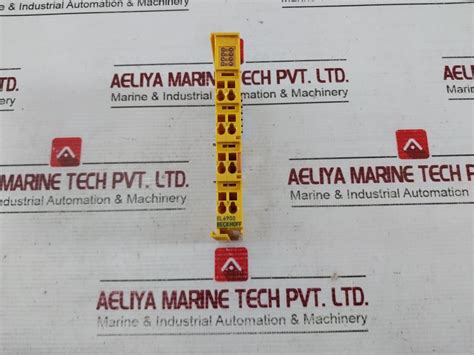 Beckhoff El6900 Twinsafe Logic Terminal Communication Interface Module Aeliya Marine Tech