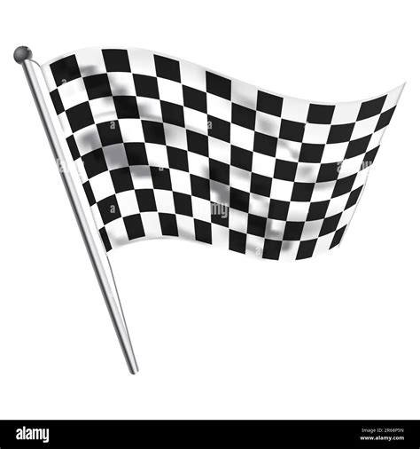 Illustration Of Race Flag Stock Vector Image And Art Alamy
