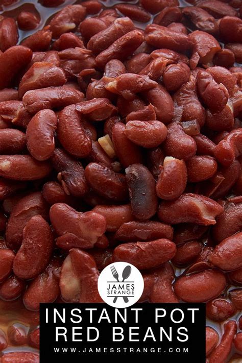 Instant Pot Red Beans 🍽 James Strange Recipe Red Beans Recipe