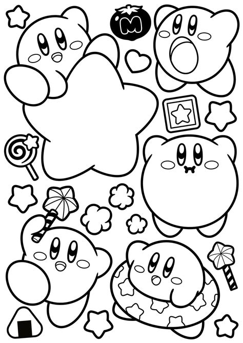 Dibujos Para Colorear E Imprimir De Kirby Para Colorear Pdmrea Porn