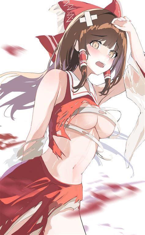 Hakurei Reimu Touhou Drawn By N Danbooru