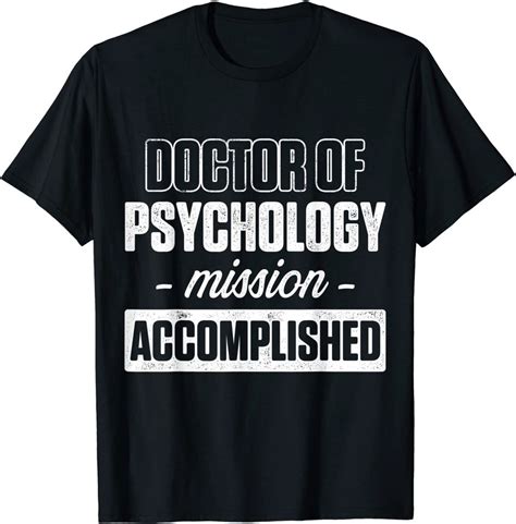 Psyd Doctor Of Psychology Graduating Doctorate Graduation T Shirt Sold