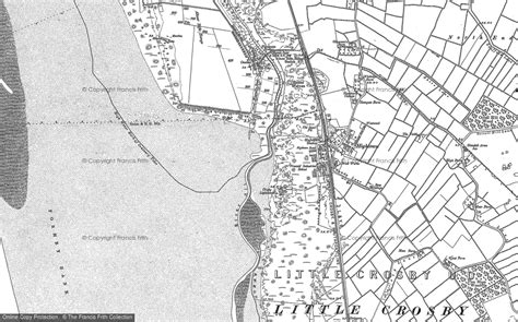 Old Maps Of Formby Bank Merseyside Francis Frith