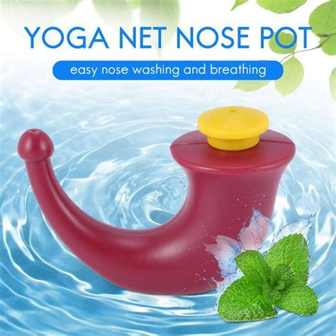 【no Questions Asked Refund】 Yoga Nasal Neti Pot Rinsing Nose Wash