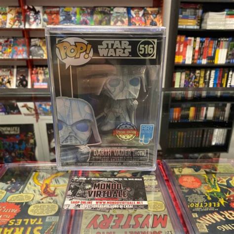 Funko Pop 516 Darth Vader Hoth Special Edition Star Wars Art Series Mondo Virtuale