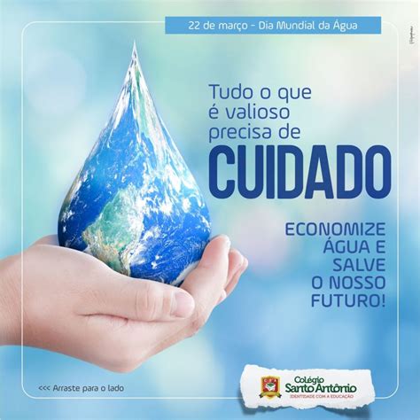 Dia Mundial Da Água Colégio Santo Antônio