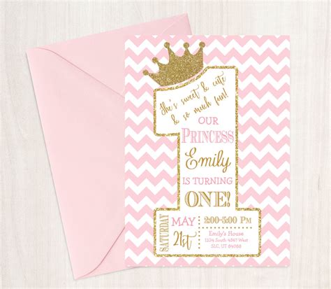 Приглашения на годик шаблон